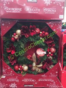 Kirkland Signature 32″ Decorated Wreath with LED Lights – CostcoChaser