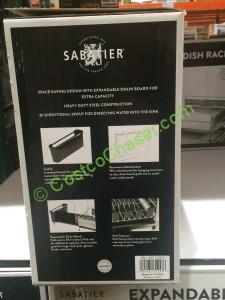 Sabatier Stainless Steel Expandable Compact Dish Rack – CostcoChaser