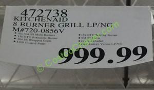 KitchenAid 8-burner Grill LP/NGM#720-0856V – CostcoChaser