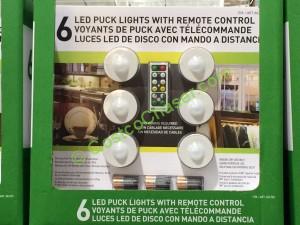 Capstone LED Puck Lights 6-Pack with Remote Control – Costco Chaser