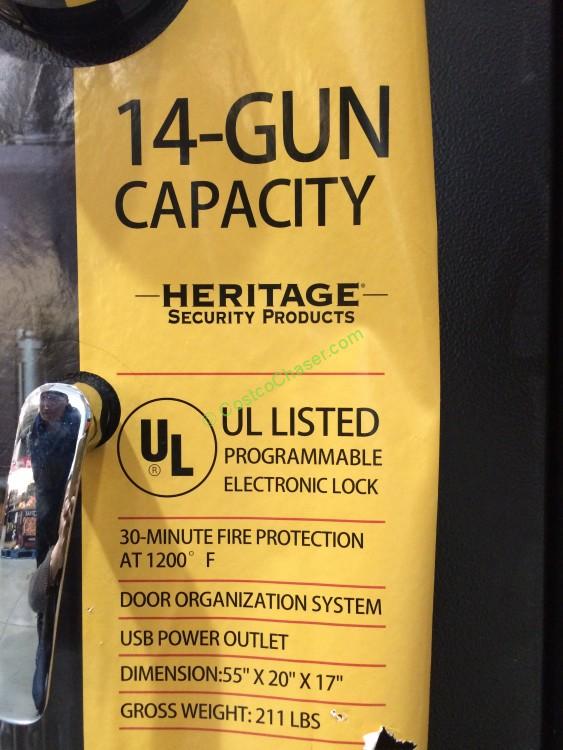 Heritage Security 10.8 CuFt Safe – Costco Chaser