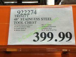 costco-922274-trinity-48-stainless-steel-tool-chest-tag – CostcoChaser