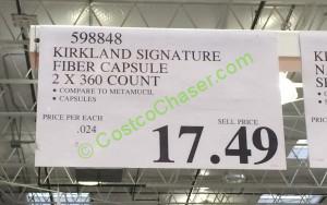 Kirkland Signature Fiber Capsule 2 X 360 Count – CostcoChaser