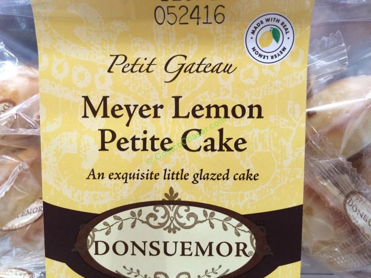 Donsuemor Lemon Petite Gateau 20.56 Ounce Container – CostcoChaser