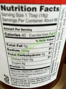 costco-954684-kirkland-singature-strawberry-spread-chart – CostcoChaser