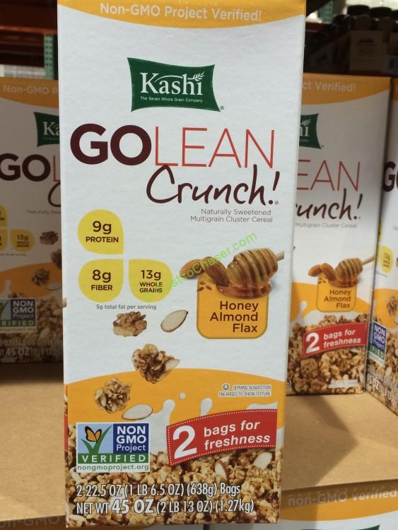 Kashi Golean Crunch Honey Almond Flax 45 Ounce Box – Costco Chaser