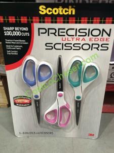 3M Scotch Precision Ultra Edge 8” Scissor 3PK – CostcoChaser