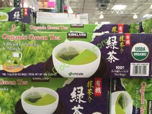 Kirkland Signature Organic Green Tea 100 Count Box – Costco Chaser