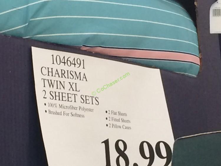 Charisma Twin XL 2 Sheet Sets CostcoChaser Charisma Twin XL 2 Sheet Sets CostcoChaser