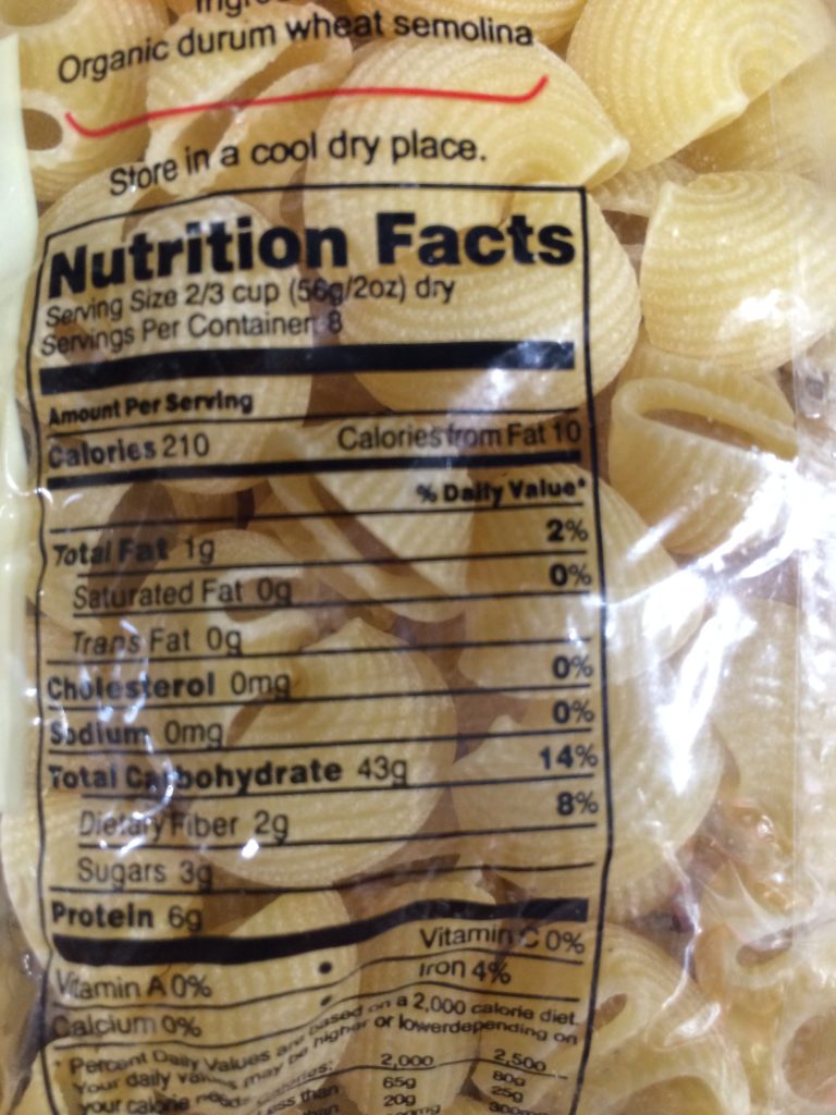 Costco-864984-Garofalo-Organic-Tri-Color-chart – CostcoChaser