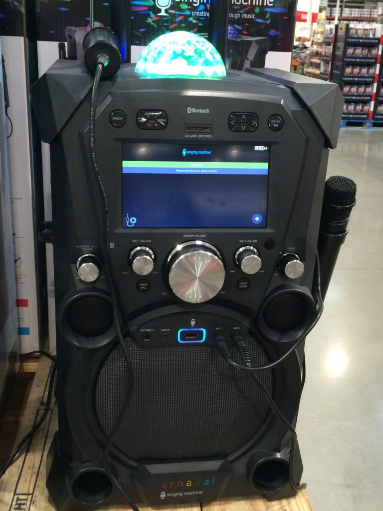 Singing Machine SDL 9035 Portable Karaoke Machine – CostcoChaser