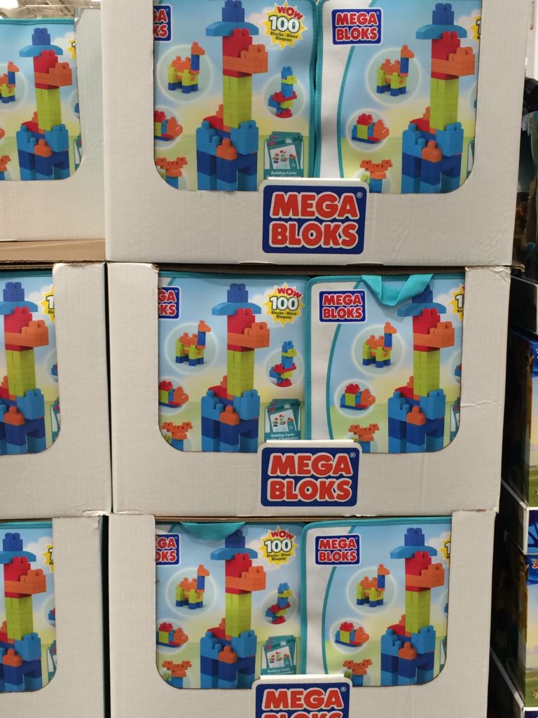 MEGA Blocks 100 Piece Set with Storage Bag – Costco Chaser
