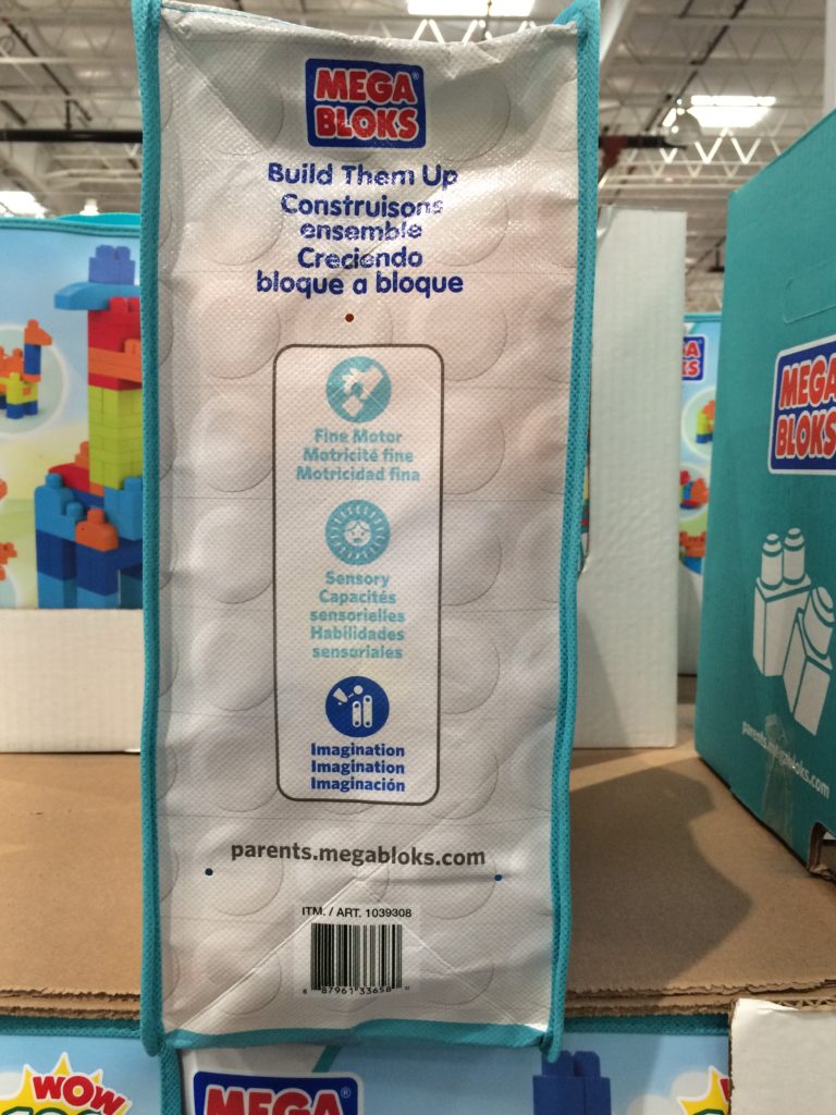 MEGA Blocks 100 Piece Set with Storage Bag – Costco Chaser