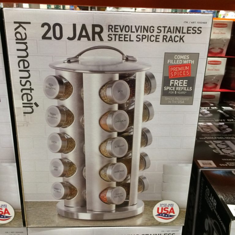 Kamenstein 20 Jar Spice Rack – CostcoChaser