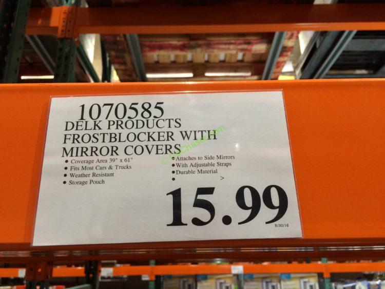 Delk Products Frostblocker with Mirror Covers – CostcoChaser