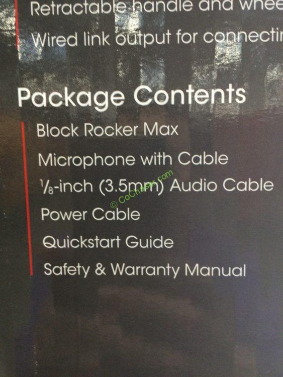 ION Block Rocker Max Speaker with Lights Model # IPA76C2 – CostcoChaser