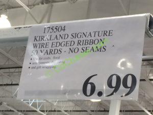 Costco-175504-Kirkland-Signature-Wire-Edged-Ribbon-tag – CostcoChaser