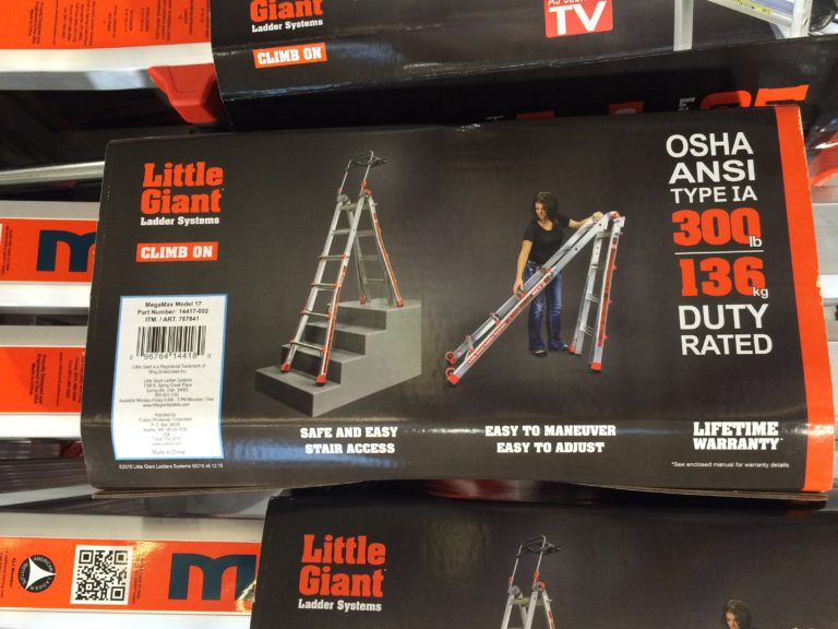 Little Giant MegaMax M17 Type Multi-Use Ladder – CostcoChaser