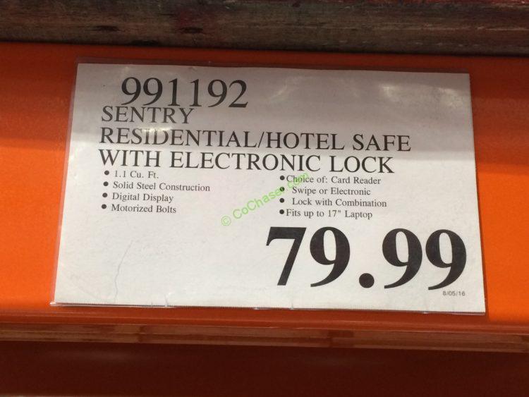 Costco-991192-Sentry-Residential-Hotel-Safe–with-Electronic-Lock-tag ...