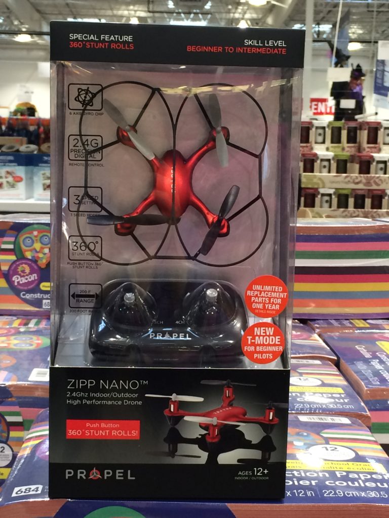 Propel Zipp NANO with 2.4 Ghz Drone – CostcoChaser