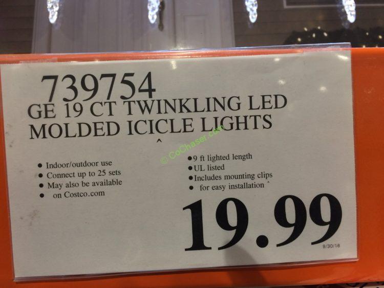 Costco-739754-GE-19-Count-Twinkling-LED-Molded-Icicle-Lights-tag ...