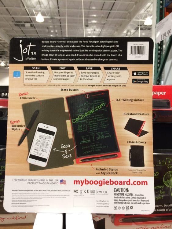 Boogie Board Jot 8.5 LCD eWriter with Leather Folio & Stylus – CostcoChaser