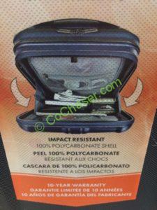 Traveler’s Choice Rolling Hardside Front Open Carry On – Costco Chaser