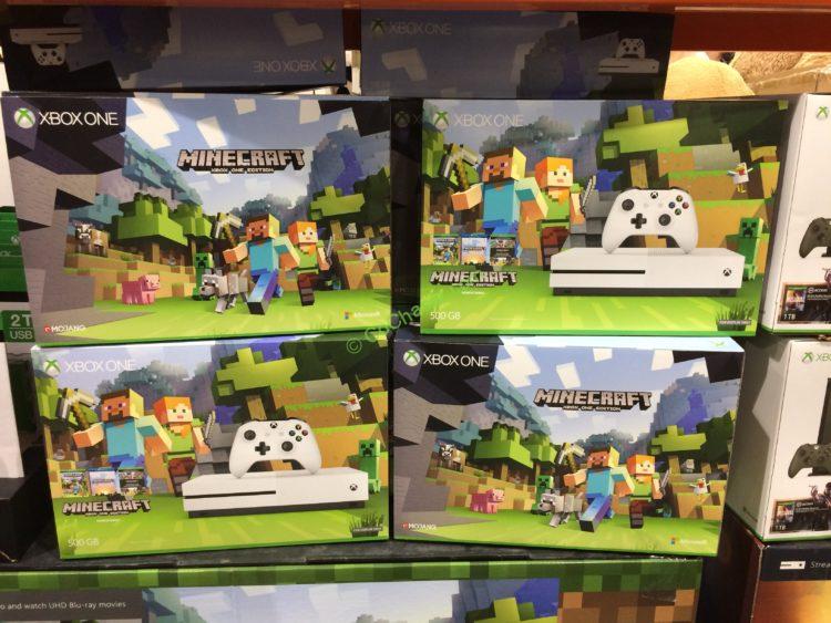Microsoft Xbox One S Console Minecraft Bundle – Costco Chaser