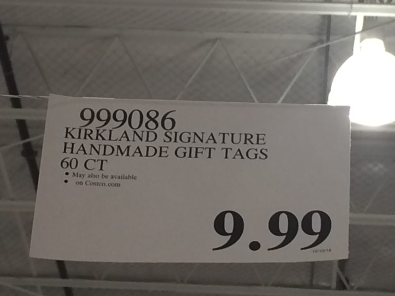 Costco-999086-Kirkland-Signature-Handmade-Gift-Tags-tag – CostcoChaser