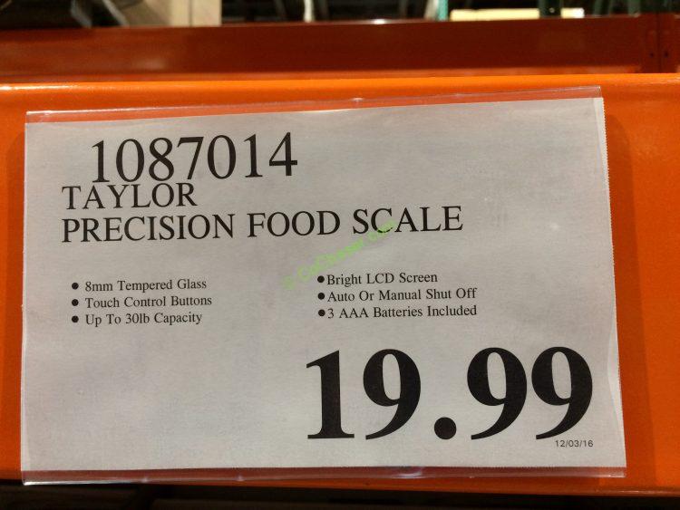 Costco-1087014-Taylor-Precision-Food-Scale-tag – Costco Chaser