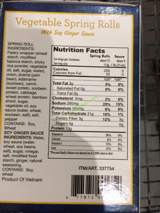 Royal Asia Vegetable Spring Rolls 50 Count Box – CostcoChaser