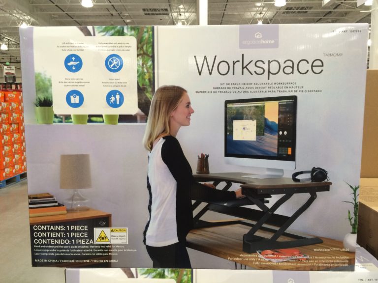 Ergotronhome Adjustable Height Desk/Workspace Lift35 – CostcoChaser