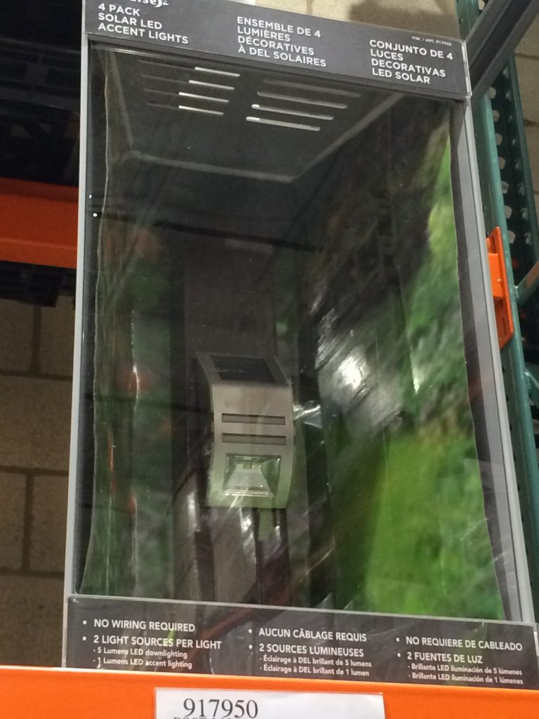 Paradise Solar LED Accent Lights 4 PK – Costco Chaser