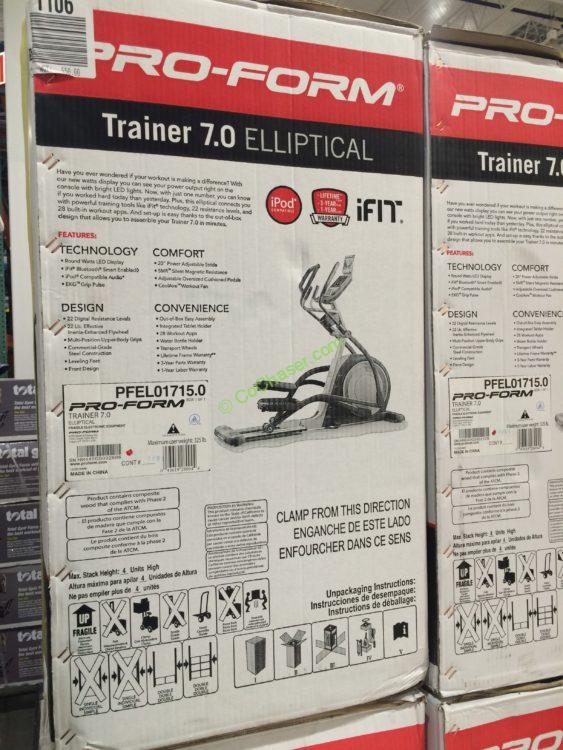 Pro-Form Trainer 7.0 Elliptical – CostcoChaser