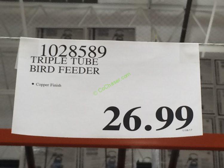 Costco-1028589-Triple-Tube-Bird-Feeder-tag – Costco Chaser
