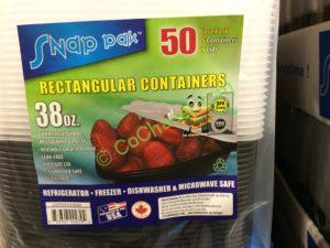 Snap Pak 38 oz Storage Container 25 Count with Lids – CostcoChaser