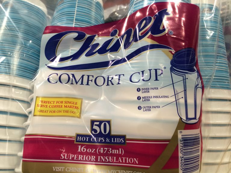 Chinet 16 OZ Comfort Cups 50 CT Cups with Lids – Costco Chaser