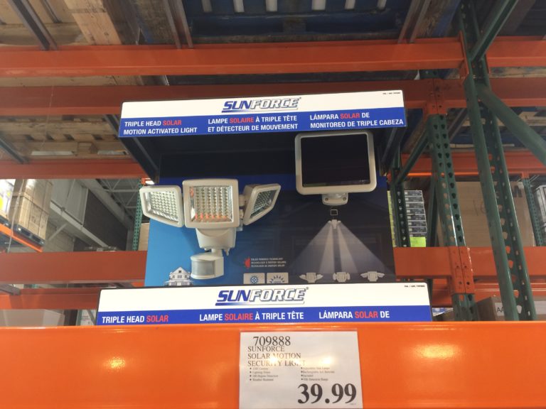 Sunforce Solar Motion Security Light – Costco Chaser