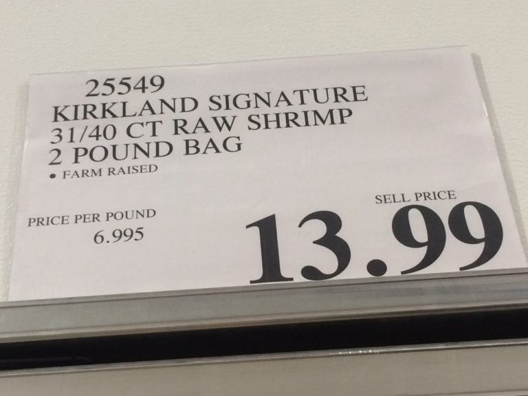 Costco-25549-Kirkland-Signature-31-40CT-Raw-Shrimp-tag – CostcoChaser