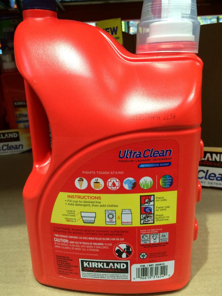 Kirkland Signature Ultra HE Detergent 126 Loads / 194 Ounces – CostcoChaser