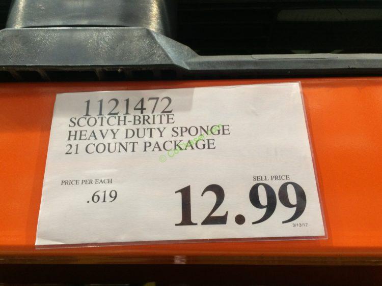 Costco-1121472-Scotch-Brite-Heavy-Duty-Sponge-tag – Costco Chaser