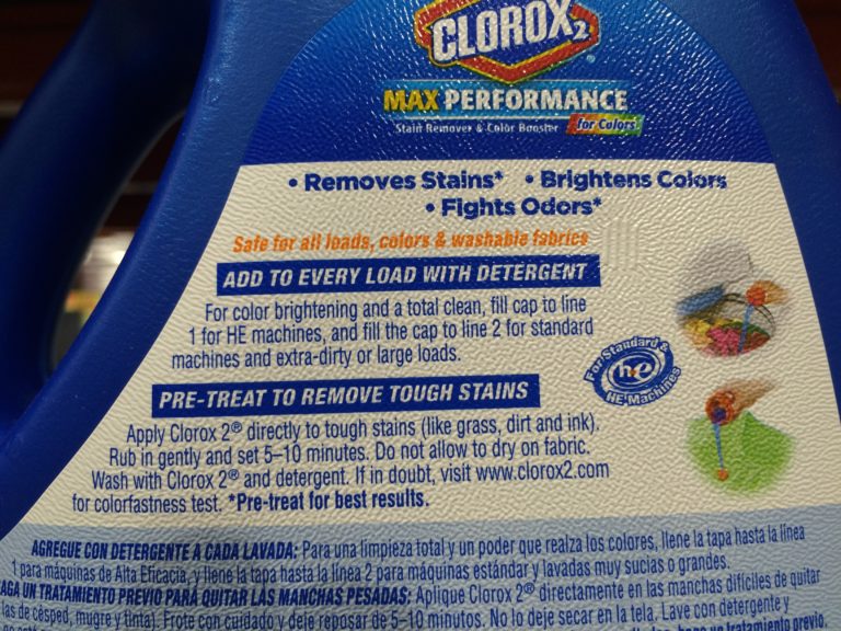 Clorox 2 Max Performance 82 LD/ 112.75 OZ – Costco Chaser