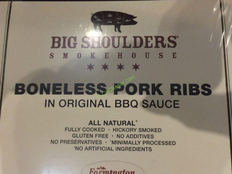 Big Shoulders Boneless Pork Ribs 32 Ounce Package – CostcoChaser