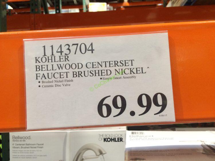 Costco-1143704-Kohler-Bellwood-Centerset-Faucet-tag – Costco Chaser