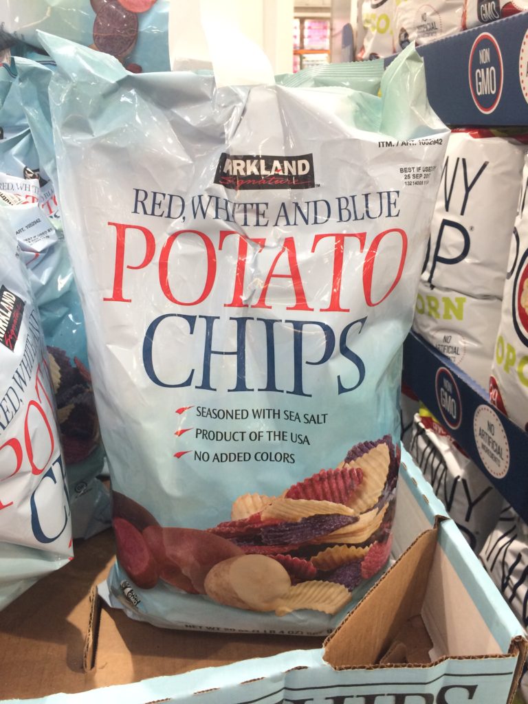 Kirkland Signature Red White & Blue Chips 2/20 Ounce Bags – Costco Chaser