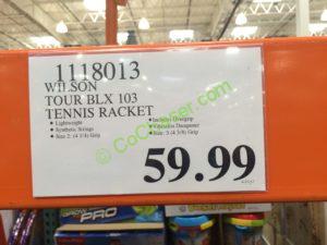 Wilson Tour BLX 103 Tennis Racket – CostcoChaser