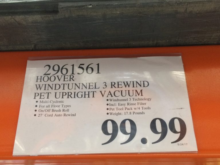 Costco-2961561-Hoover-Windtunnel-3Rewind-Pet-Upright-Vacuum-tag ...