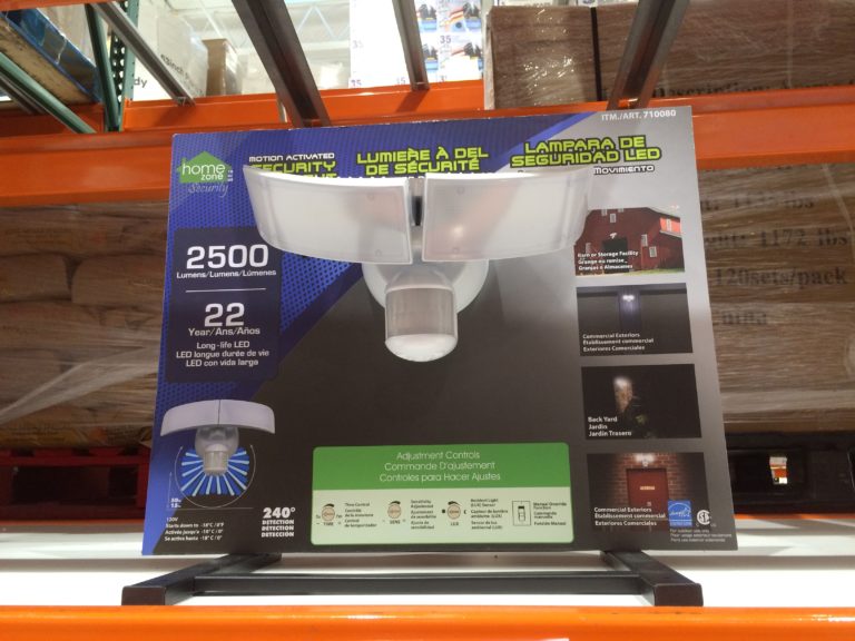 HomeZone LED Motion Sensor Security Light – CostcoChaser