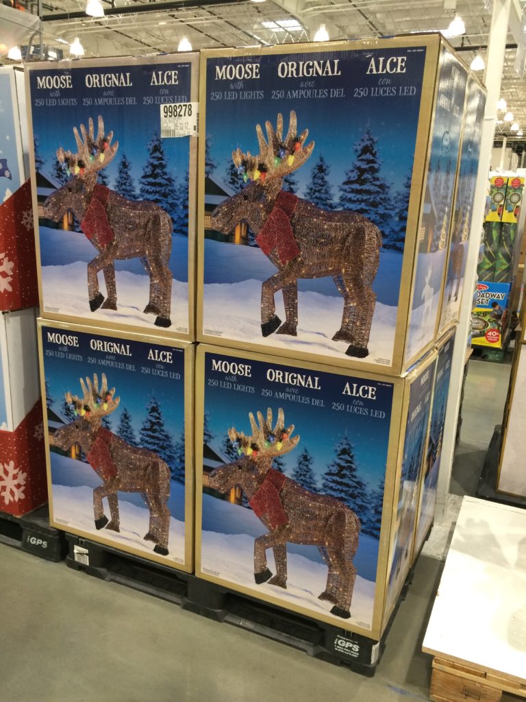 Costco-998278-45-LED-Glitter-String-Moose-with-Tangled-Lights-all ...