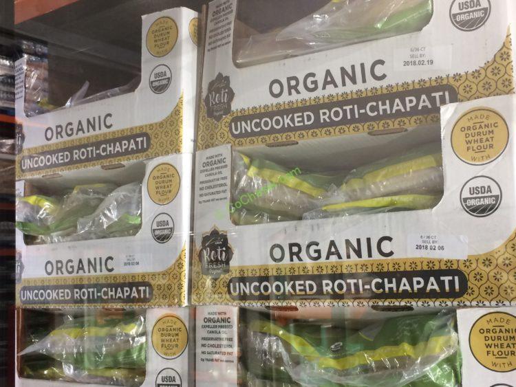 ROTI Fresh Original Organic Chapati 36 Count Bag – CostcoChaser